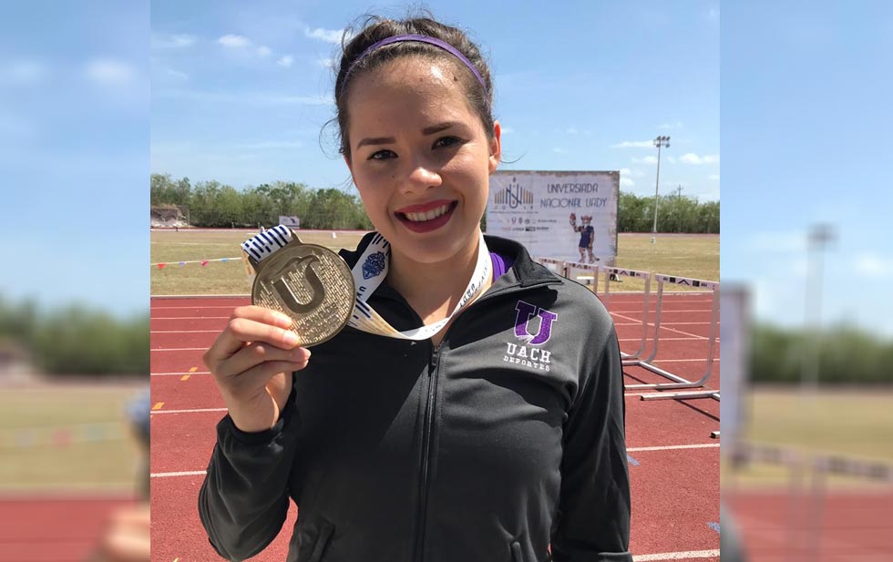 Luz Mariana Castro de la UACh consigue primer oro en Universiada ...